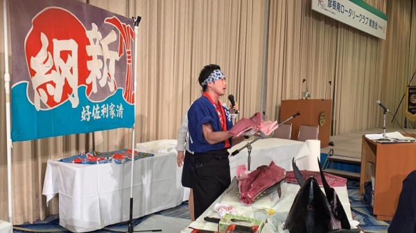滋賀 彦根にて、マグロ解体ショー！！！ | マグロ解体ショーの鮪達人